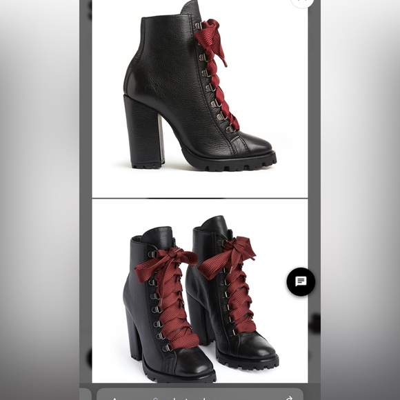 SCHUTZ | Shoes | Nwt Shutz Botasalto Alto Courospreto Burned Leather ...